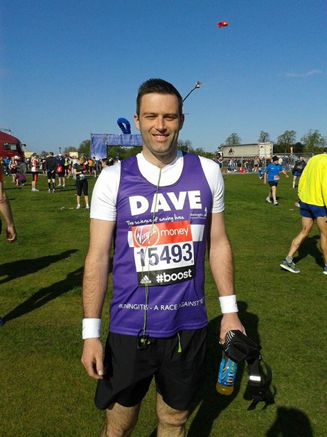 David Springett is fundraising for Meningitis Research Foundation