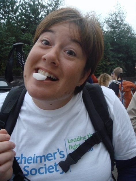 Becky Glover is fundraising for Alzheimer's Society