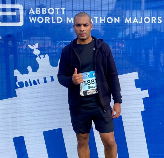 Simon Isibor is fundraising for Motor Neurone Disease Association