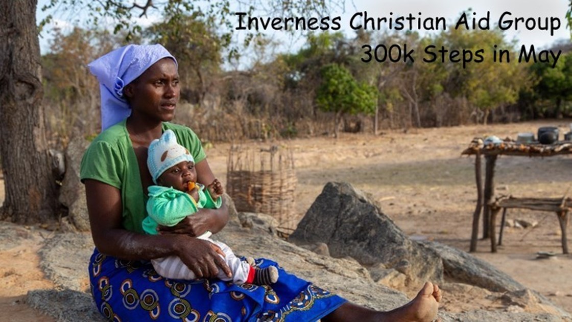 David Crippin 300k steps in May is fundraising for Christian Aid