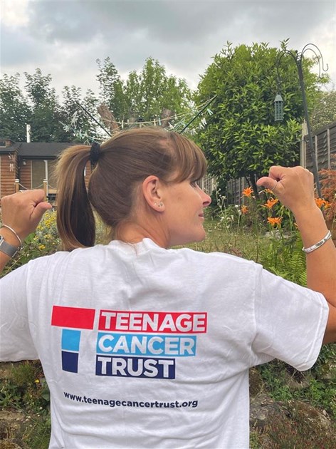Carly Goodman is fundraising for Teenage Cancer Trust