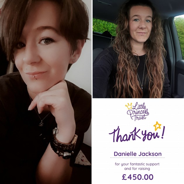 Danielle Jackson is fundraising for Little Princess Trust