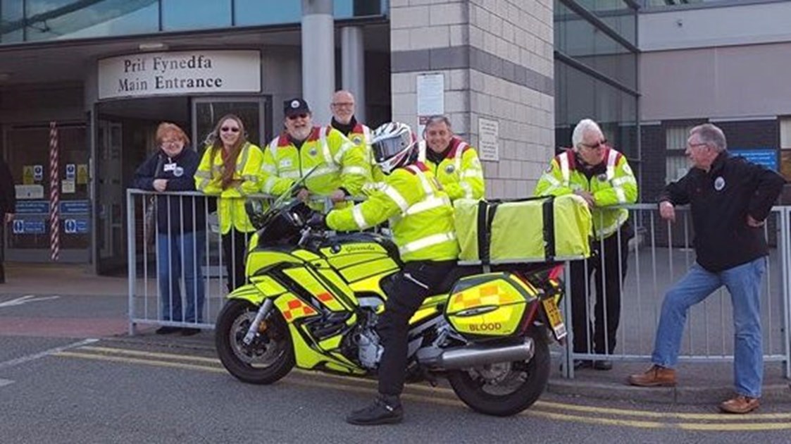 Paul Stoker is fundraising for Blood Bikes Wales