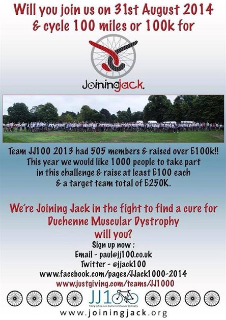 Michelle Charnock is fundraising for JOINING JACK