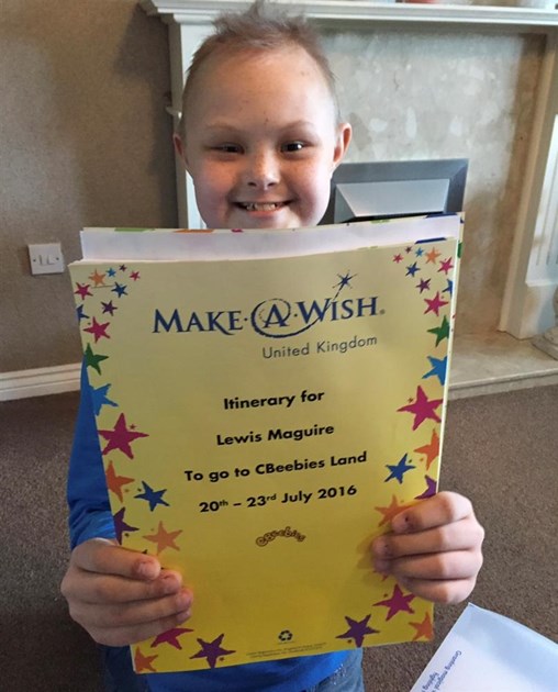 Claire Maguire is fundraising for Make-A-Wish Foundation UK