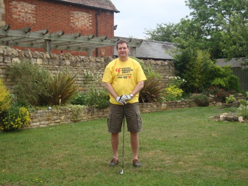 Steve Purdy is fundraising for Cystic Fibrosis Trust