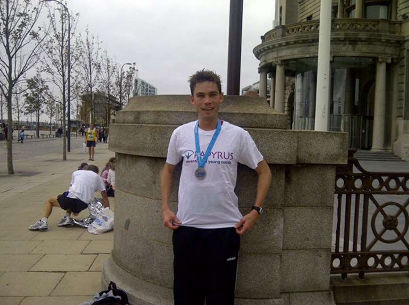 Fraser Ward is fundraising for PAPYRUS Prevention of Young Suicide