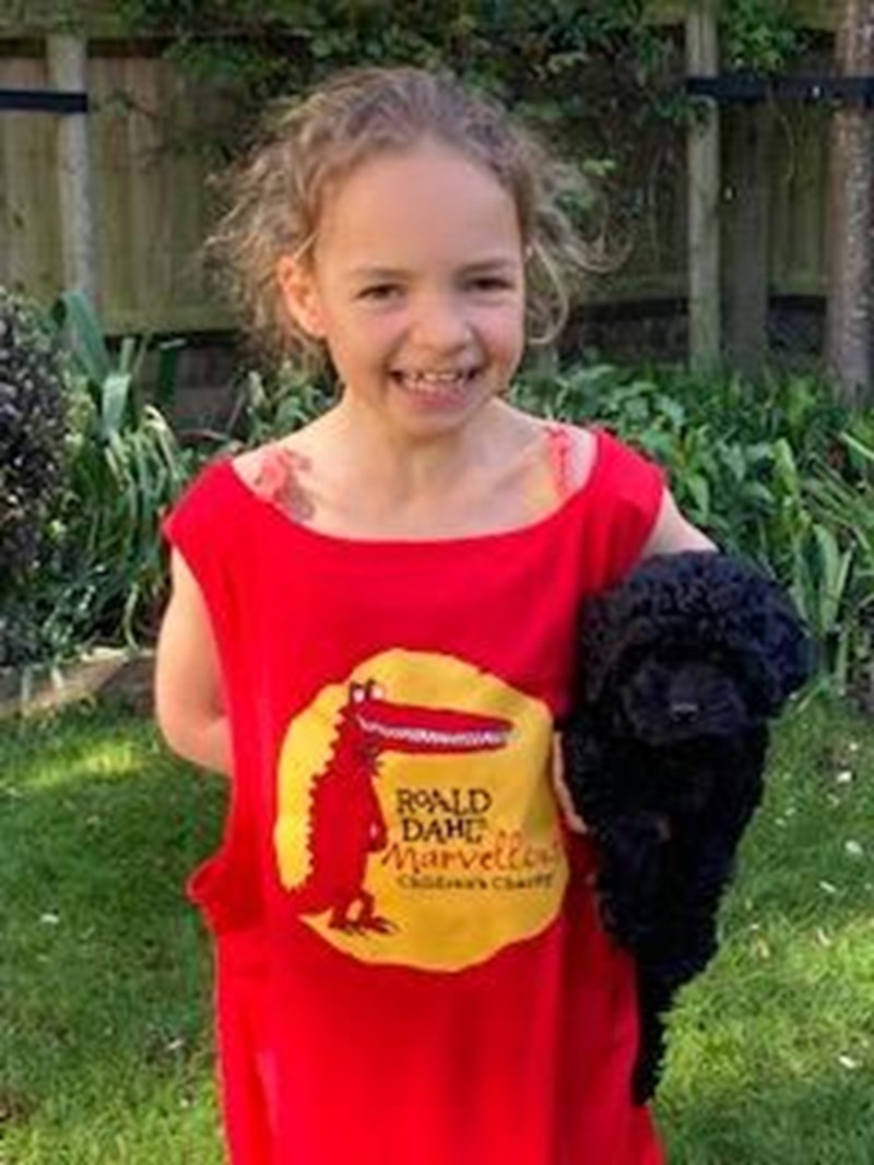 Tara Rastrick is fundraising for Roald Dahl's Marvellous Children's Charity