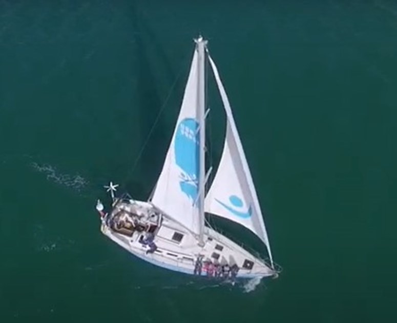 Alasdair Ireland is fundraising for The Ellen MacArthur Cancer Trust