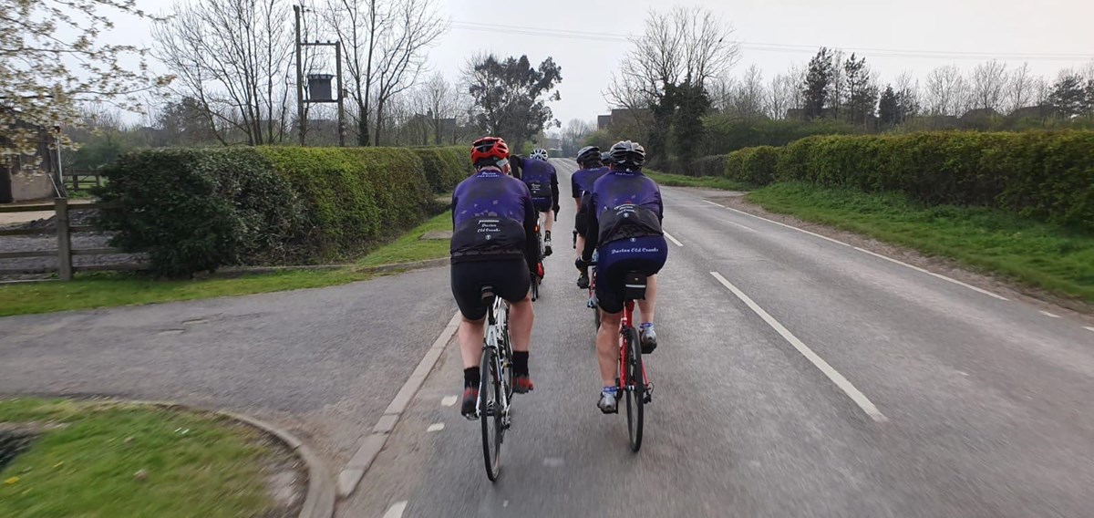 Duston Old Cranks is fundraising for Treble One Trust