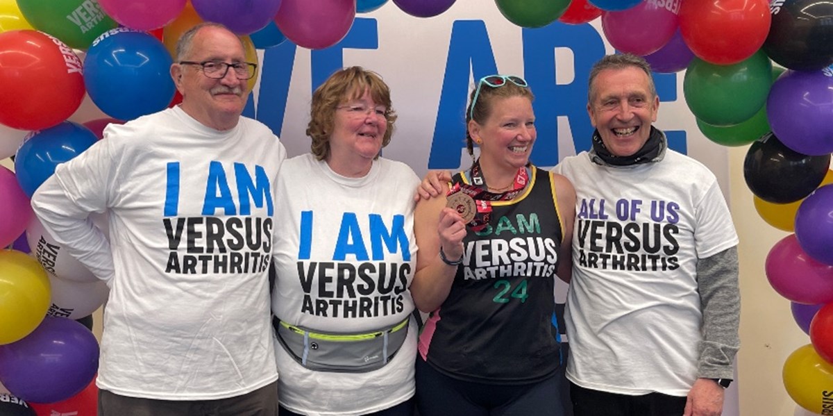 Sam Davis is fundraising for Arthritis UK
