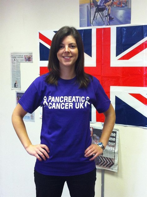 Amy Bird is fundraising for Pancreatic Cancer UK