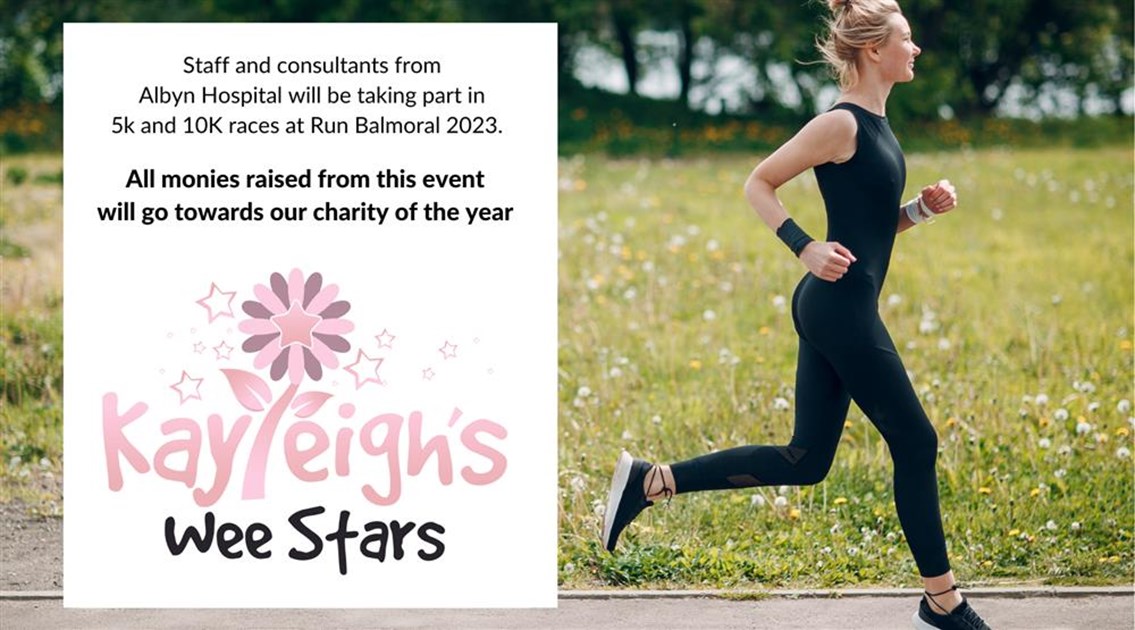Albyn Hospital is fundraising for Kayleigh's Wee Stars