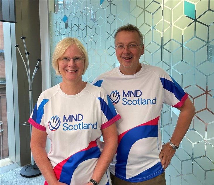 Liz McRobb is fundraising for MND Scotland