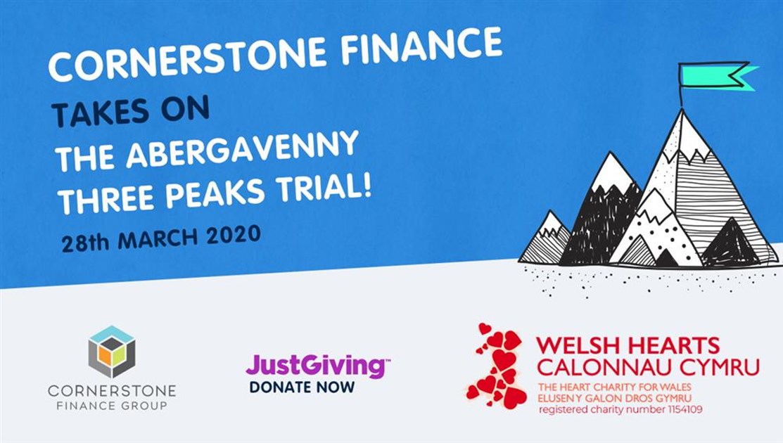 The Cornerstone Finance Group is fundraising for Calon Hearts