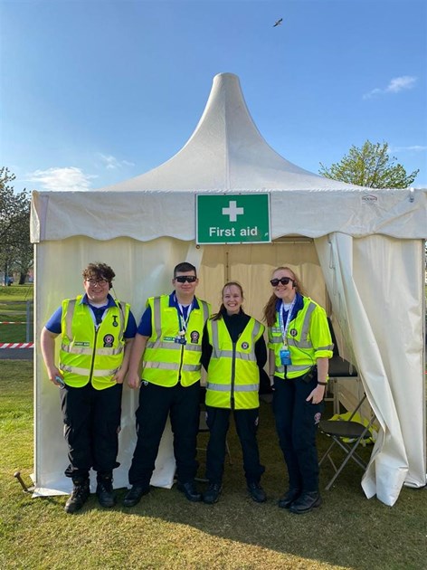 Aiden Sweeney is fundraising for St Andrew's First Aid