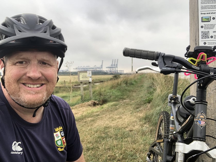 Dan Barker is fundraising for British Heart Foundation