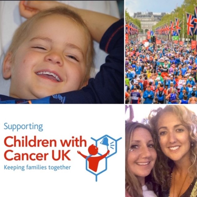 Nicky Kendall is fundraising for Children with Cancer UK