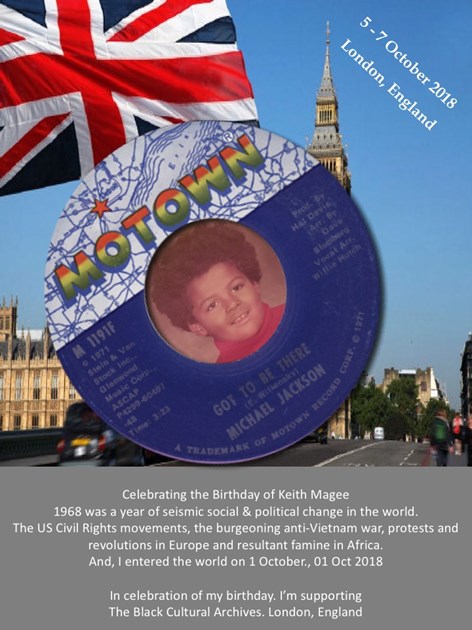 Keith Magee is fundraising for Black Cultural Archives