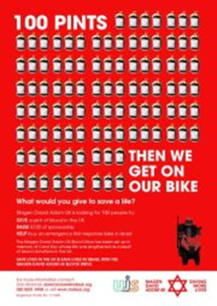 Lauren Posner is fundraising for Magen David Adom UK