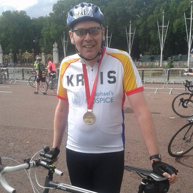 Kris Witherington is fundraising for St Raphael's Hospice
