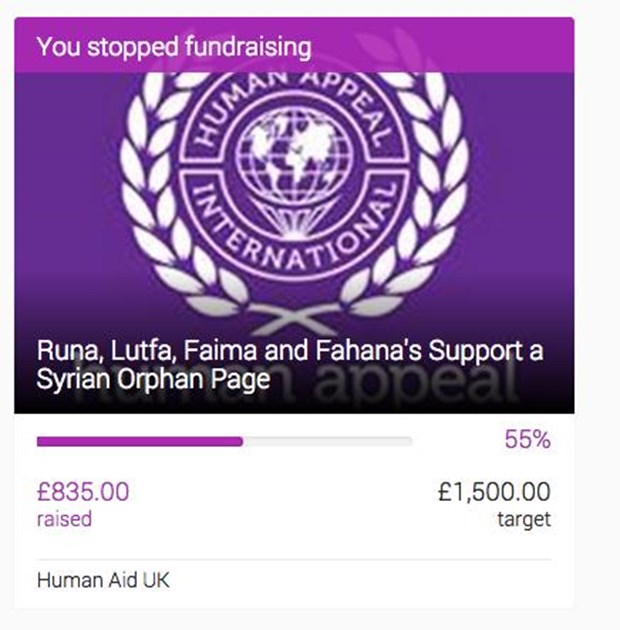 Runa Begum is fundraising for Islamic Relief