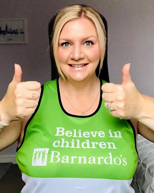Tracy Vickers is fundraising for Barnardo's