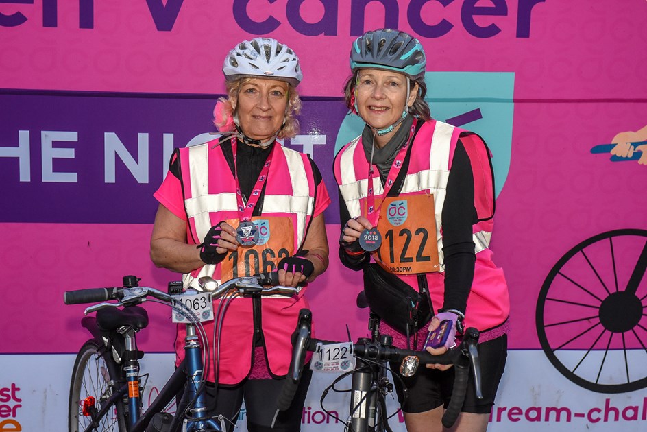 Angela Batson is fundraising for Women V Cancer - RIDE THE NIGHT
