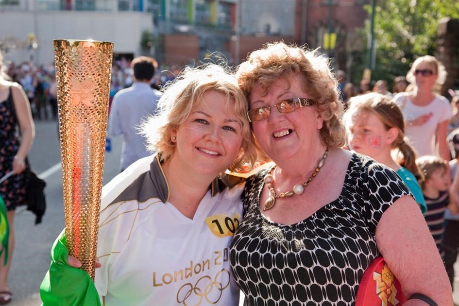 Regina O'Reilly is fundraising for Bowel Cancer UK