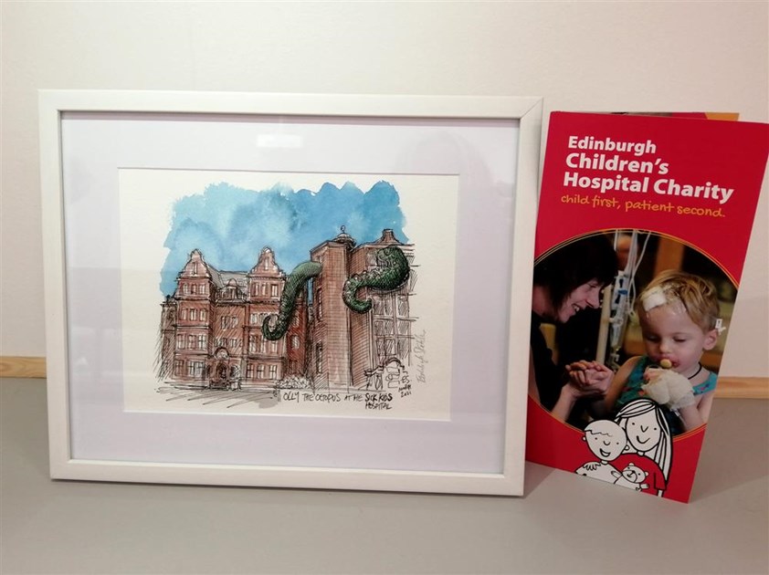 Mark Kirkham is fundraising for Edinburgh Children's Hospital Charity