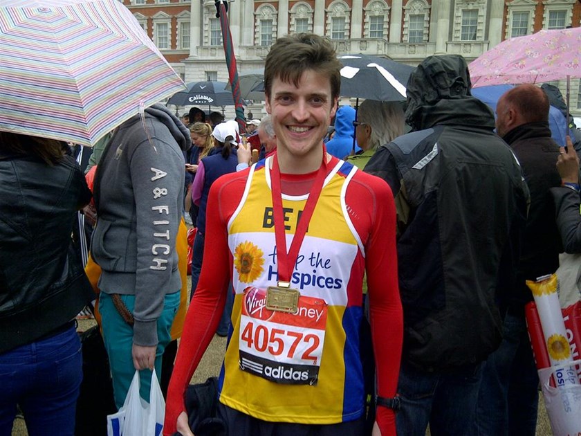 Ben Chambers is fundraising for Hospice UK