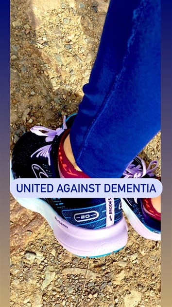 Kim Tedcastle is fundraising for Alzheimer's Society