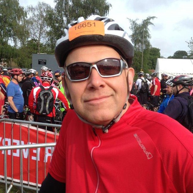 Nigel Draper is fundraising for British Heart Foundation