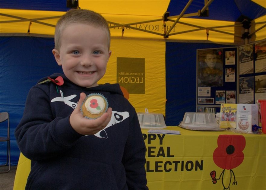 sam Tolley is fundraising for The Royal British Legion
