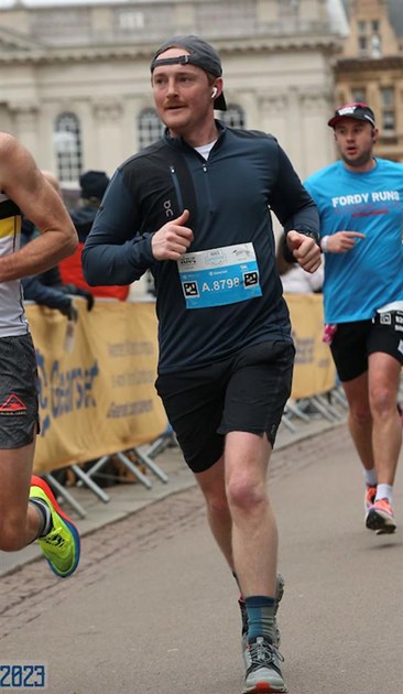 Chris Balfour is fundraising for James' Place Charity
