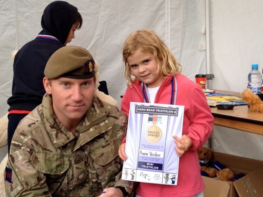 James Verdier is fundraising for Help for Heroes