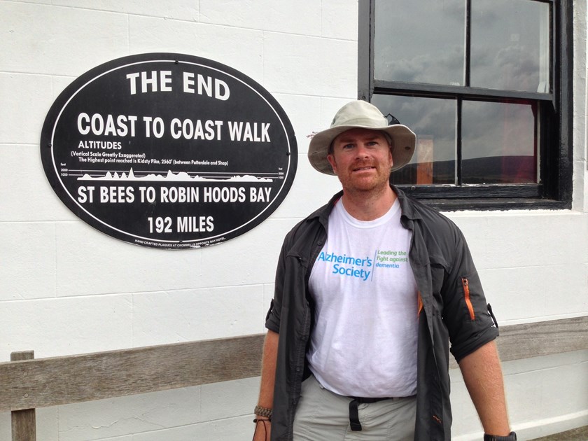 Kris Watson is fundraising for Alzheimer's Society