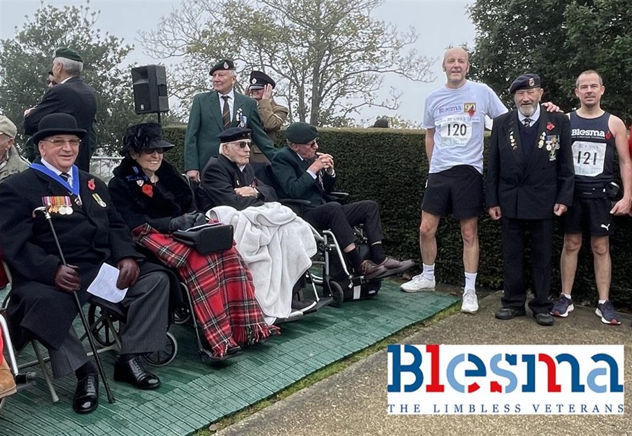 Bo Street Runners is fundraising for Blesma The Limbless Veterans