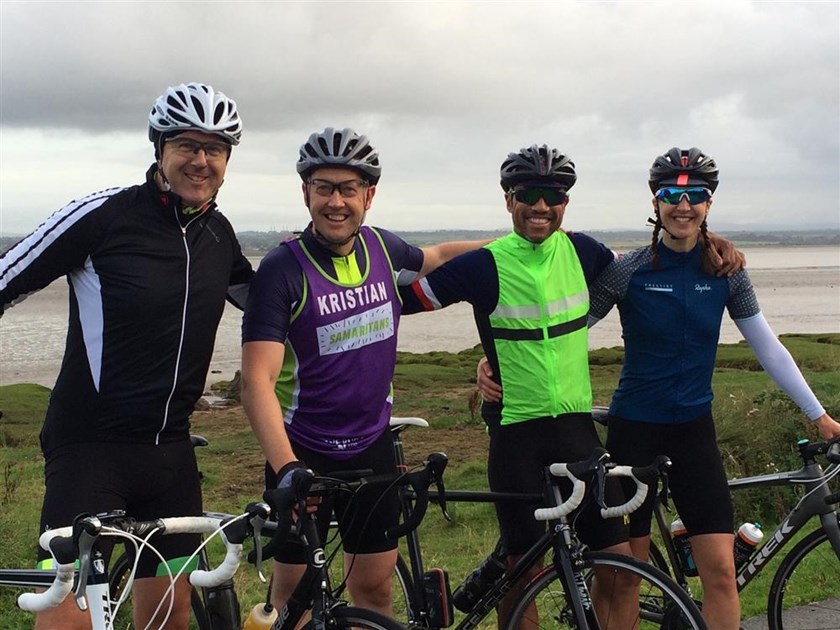 Kristian Jordan is fundraising for Samaritans