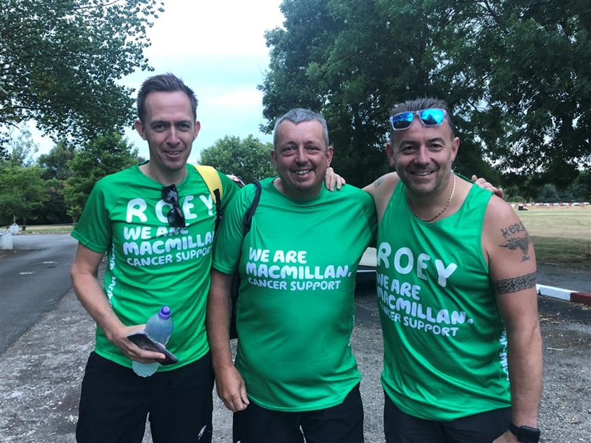 Mick Bailey is fundraising for Macmillan Cancer Support