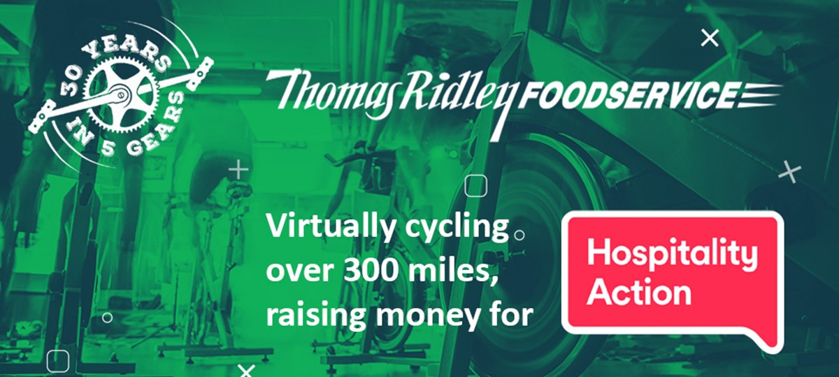 Thomas Ridley Food Service is fundraising for Hospitality Action