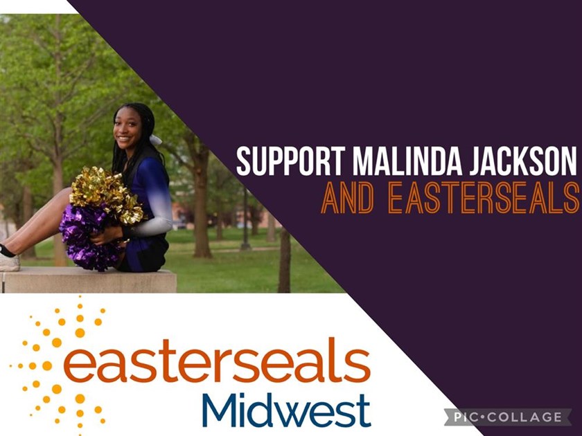 Malinda Jackson is fundraising for Easterseals Midwest