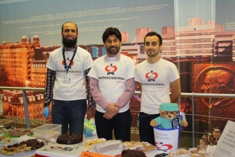 Yasar Yousafzai is fundraising for Imran Khan Cancer Appeal