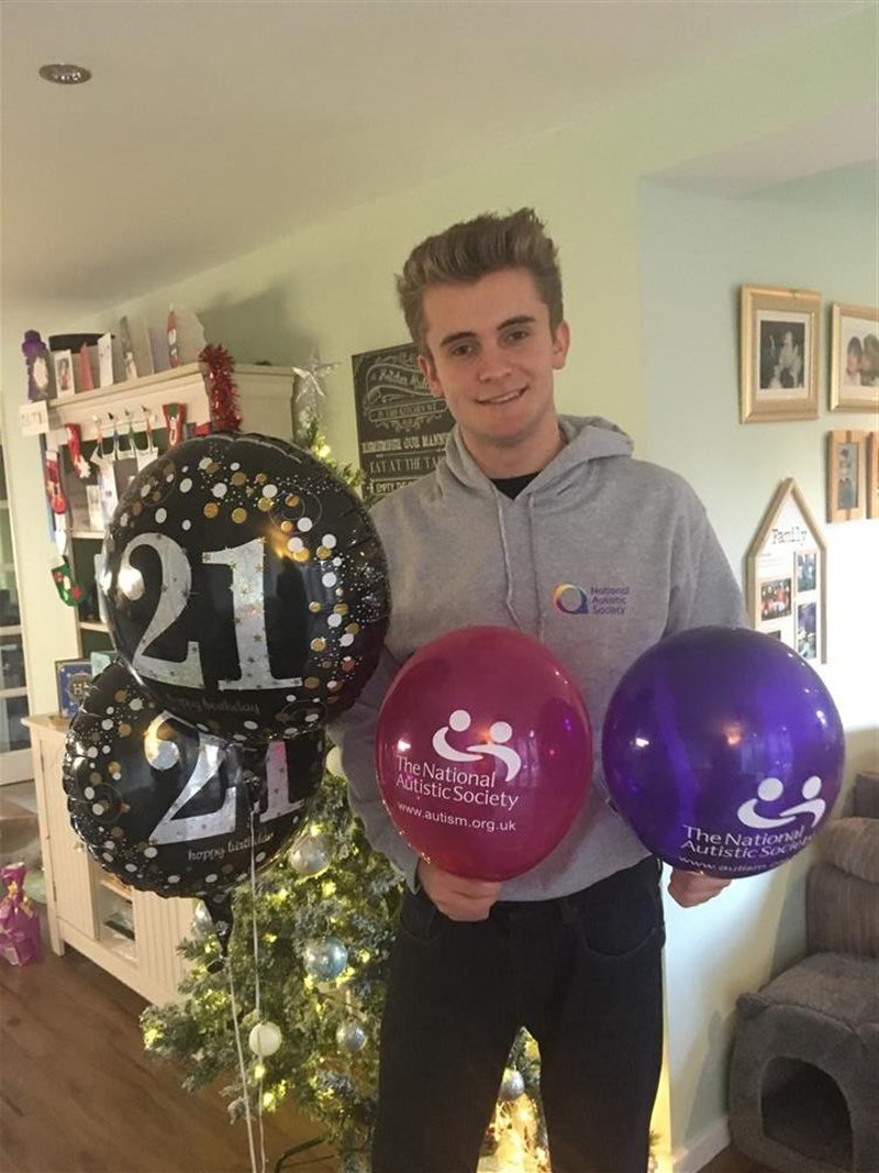 James Weston is fundraising for National Autistic Society