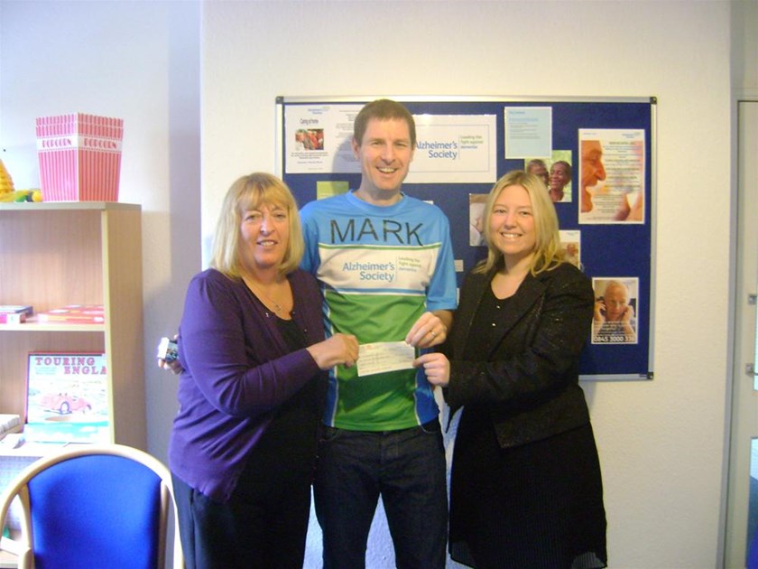 Mark Franey is fundraising for Alzheimer's Society