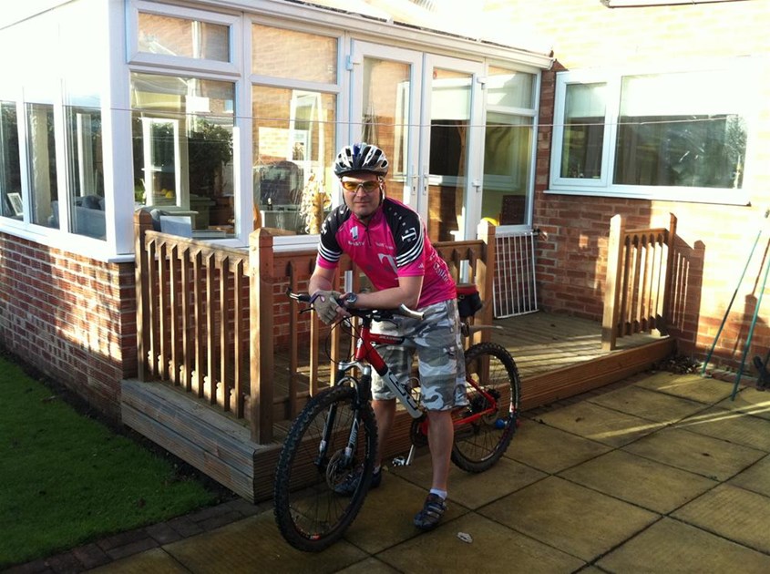 Mark Beever is fundraising for Breast Cancer Care