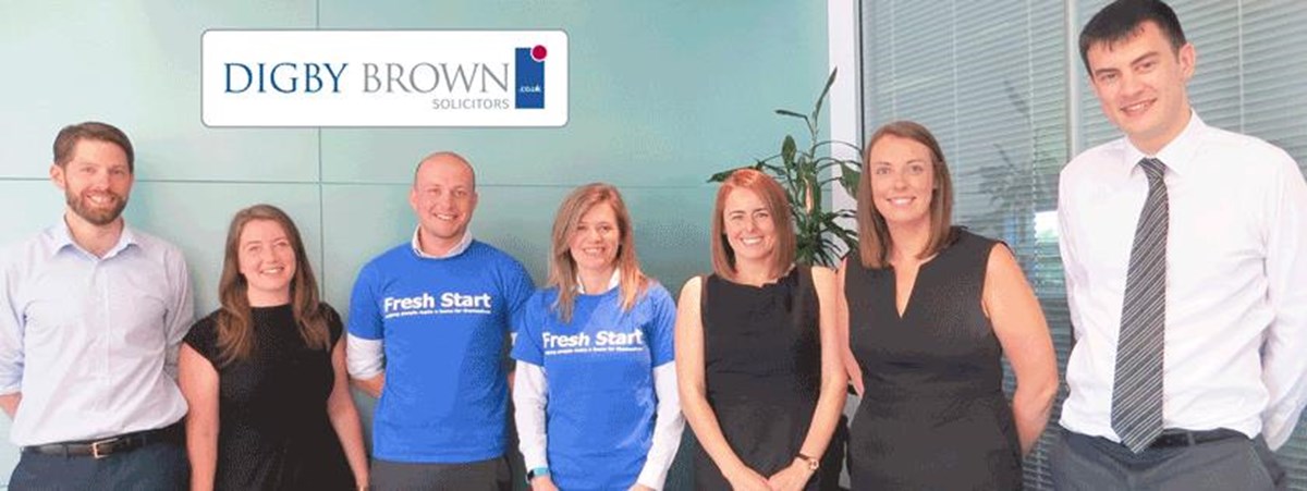Digby Brown Edinburgh is fundraising for Fresh Start