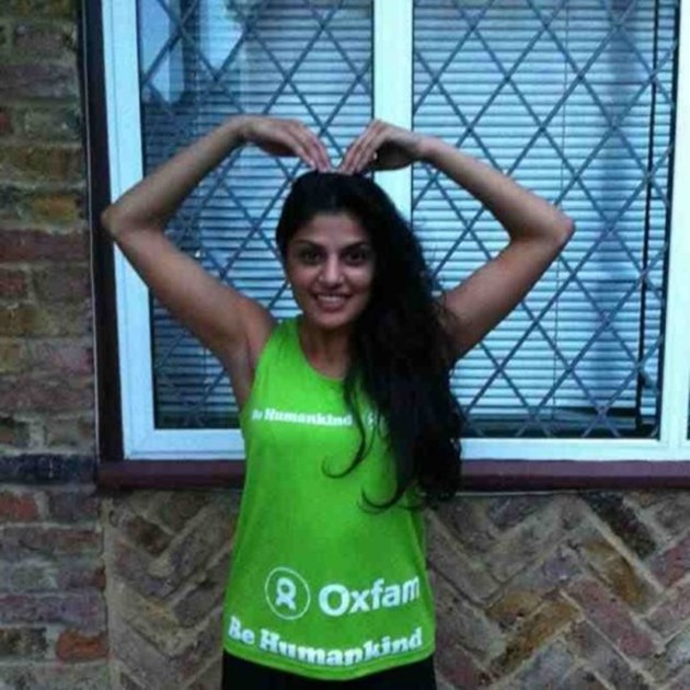 Shazia Rasool is fundraising for Oxfam GB