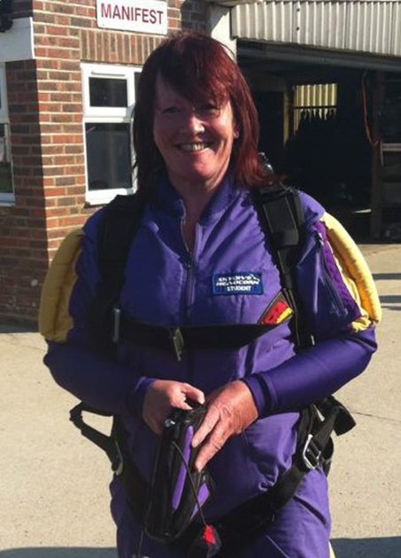 Gillian Curtis is fundraising for St Catherine’s Hospice (Crawley)