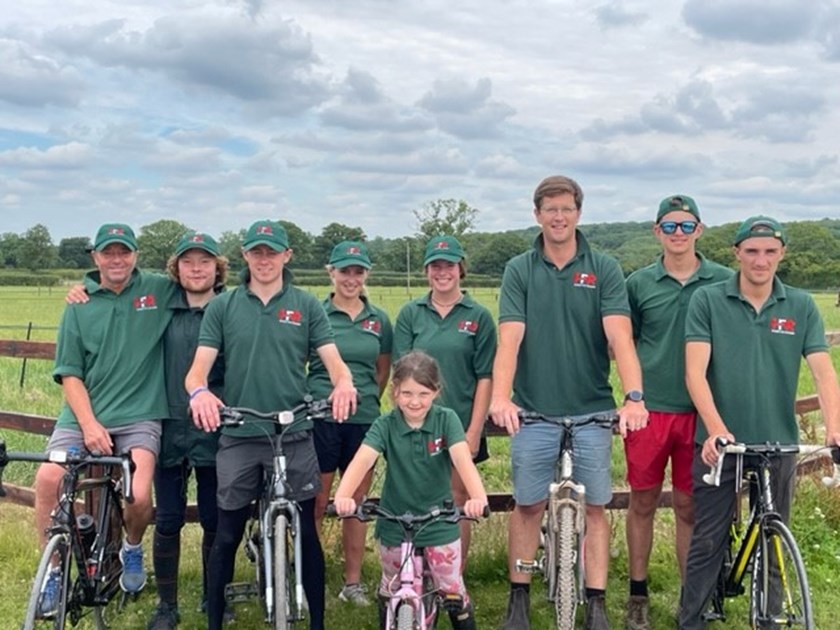 Harry Fry Racing is fundraising for Racing Welfare
